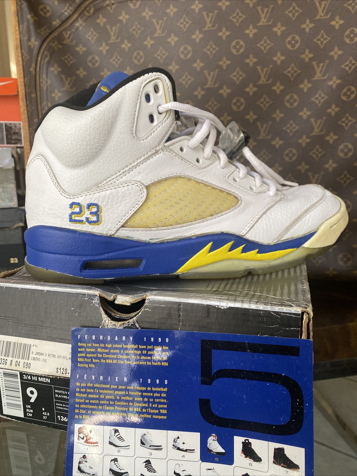 WEARABLE SOLE SWAPPED Air Jordan 5 Retro +3/4 Hi Men … - Gem