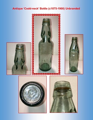 Antique ‘Codd-neck’ Bottle (c1875-1900) Unbranded | eBay