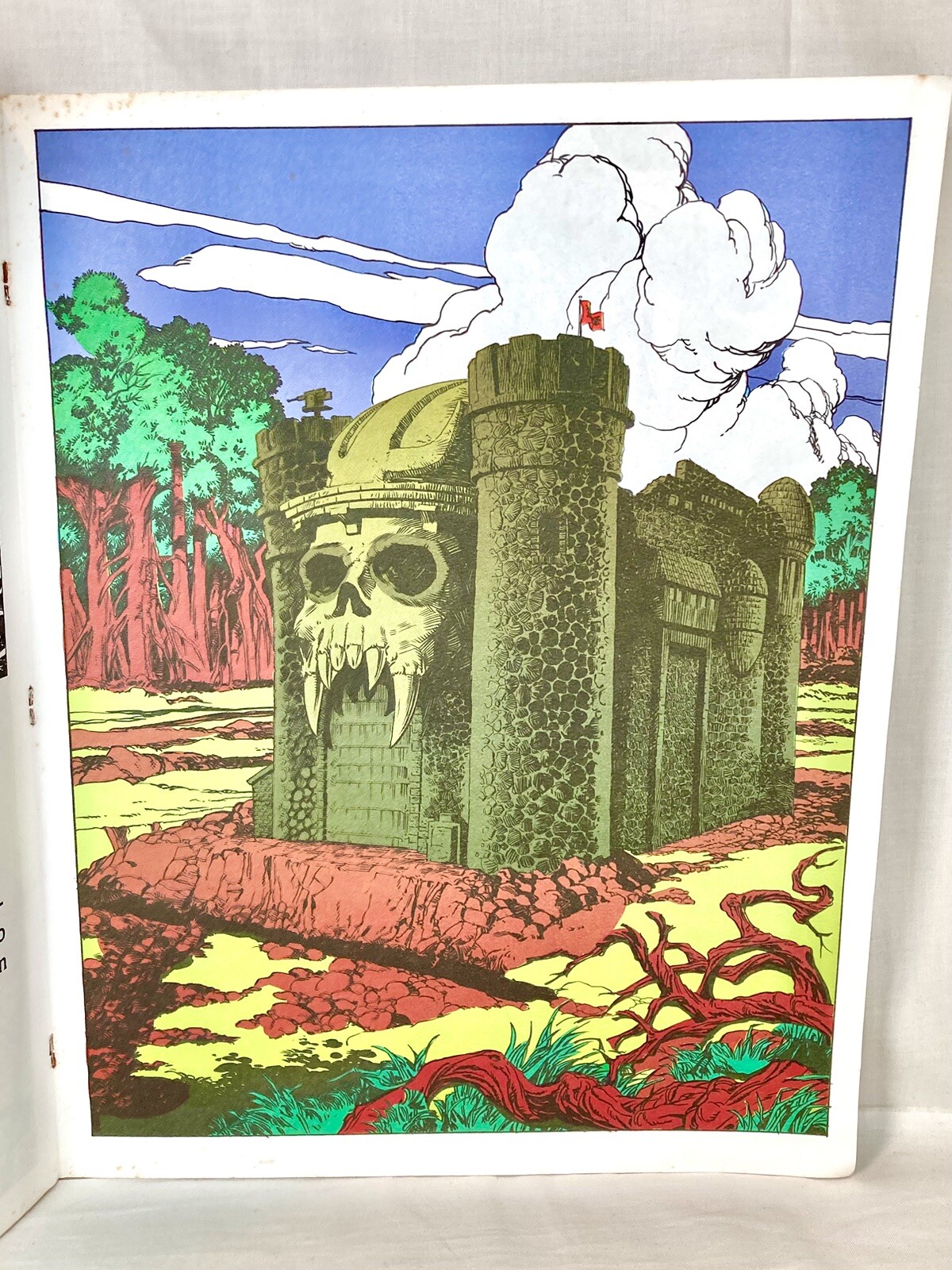 Vintage Masters of the Universe Giant Picture Book Golden Fred Carrillo ...