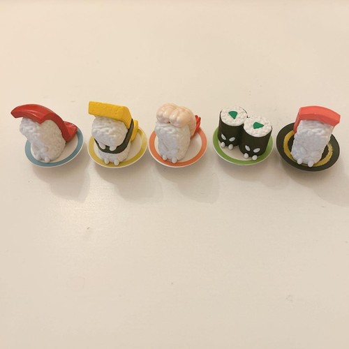 Machiboke Gashapon Figure Capsule Toy Case Of Sushi Complete Set | eBay