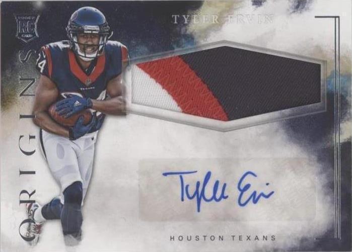 2016 Panini Origins - Rookie Jumbo Patch Autographs Tyler Ervin #RJPA ...