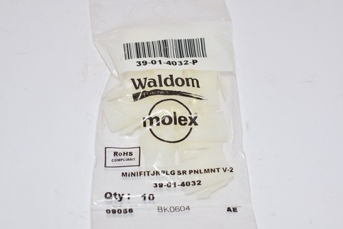 Lot of 10 NEW Molex 39-01-4032-P 3 Position Connector Plug Natural 0. ...