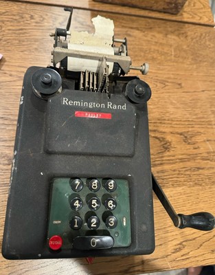 Cash Register, Adding Machines - Vintage Remington Rand Adding