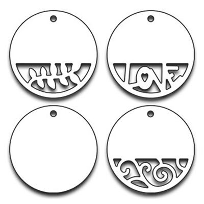 Circle Tags, High Quality Steel Die Set PENNY BLACK - NEW, 51-204 | eBay