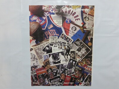 March 4 1992 Marquette vs DePaul Basketball Game Program BU | eBay