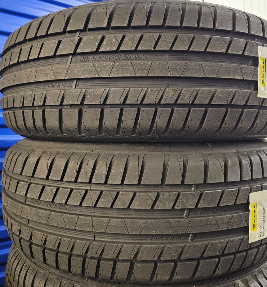 2X NEW KORMORAN BY MICHELIN 225/55/16 225 55 ZR16 XL 99W UHP TYRES ...