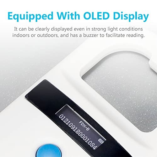 Dog Microchip Reader Pet Microchip Scanner with OLED Display Screen Pet ...