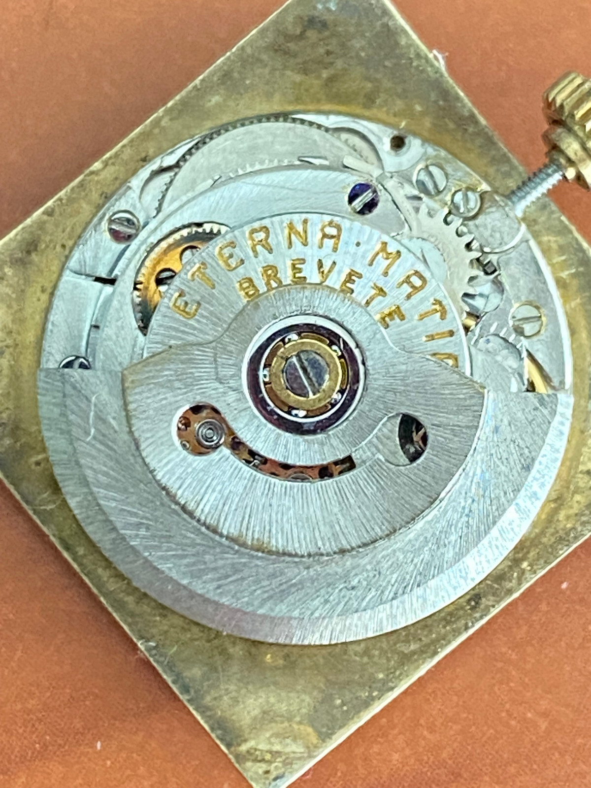 VINTAGE ETERNA MATIC WRIST WATCH MOVEMENT, CAL. 1459,… - Gem