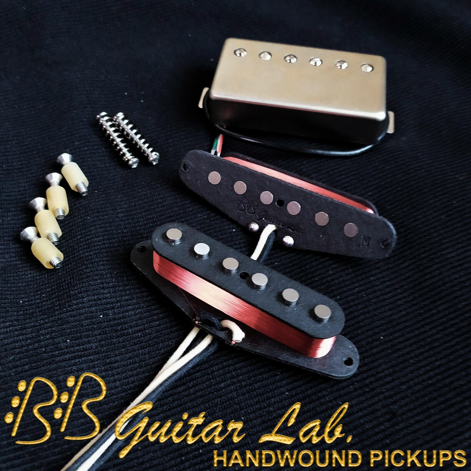 Super Strat Pickups SET HSS fit Fender Stratocaster 12K/9.5K/8.5K BB ...
