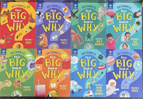 First Big Book of Why 8 Book Collection Brand New 9781804661628| eBay