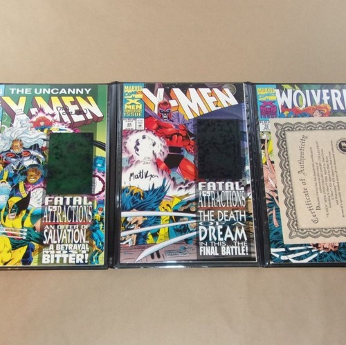 X-MEN SIGNED #'D LOT x 3 * 30TH SET * Wolverine + Uncanny * DYNAMIC ...