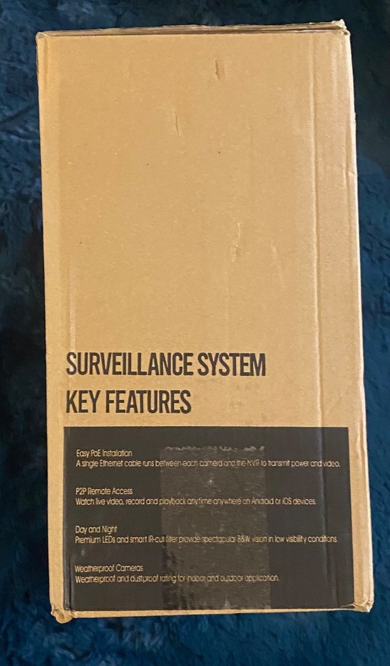 ToGuard W504 -4 Camera Security System- Open Box | eBay
