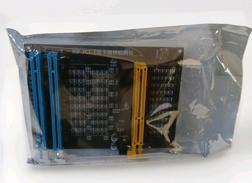 AGP PCI-E Graphics Card Tester With Light Video Graphics Card | eBay