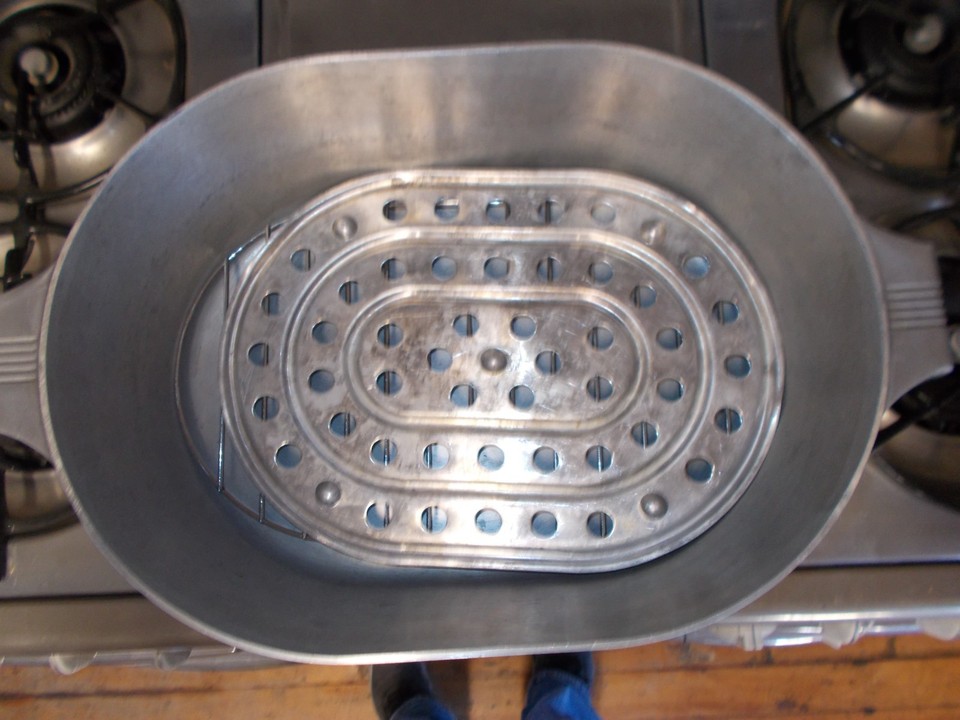 VERY NICE VINTAGE MAGNALITE GHC 13 Quart 12 Liter Roaster Dutch Oven w ...