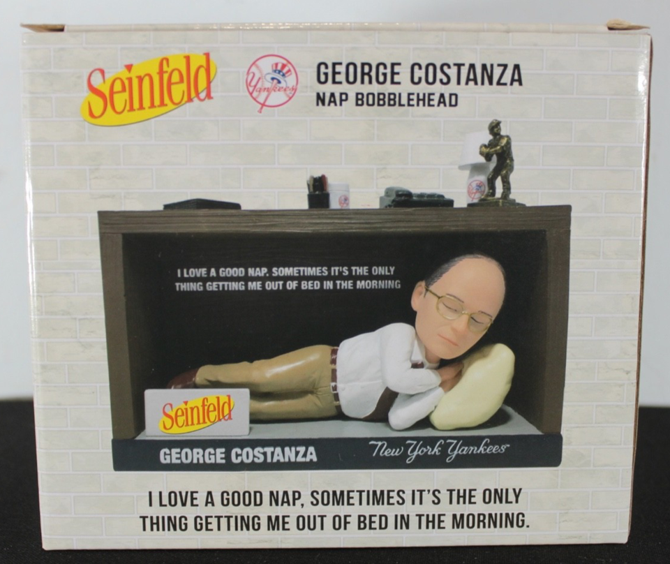 New York Yankees Seinfeld George Costanza Sleeping Under His Desk Nap ...
