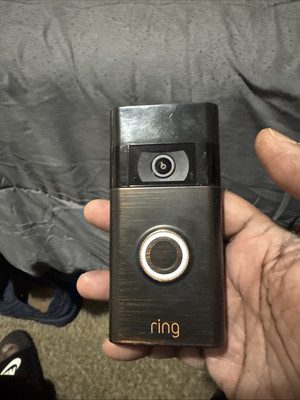 Ring 2nd Gen 1080p Video Doorbell - Venetian Bronze (8VRASZ-VEN0) With ...