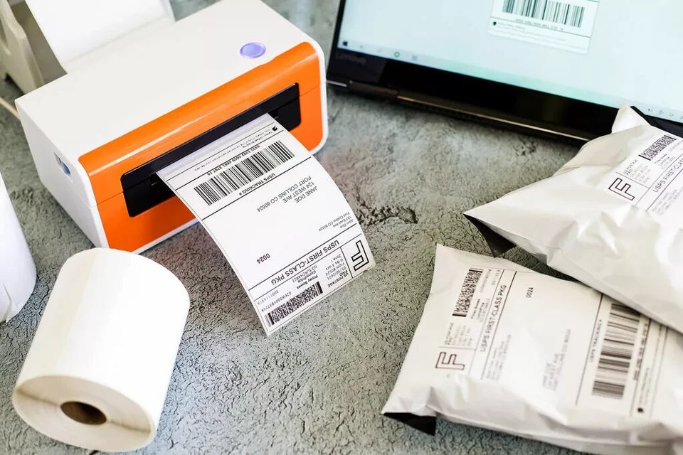 16 UPS Direct Thermal Label 4" X 6.25" Rolls 320 Labels Per Roll Label ...