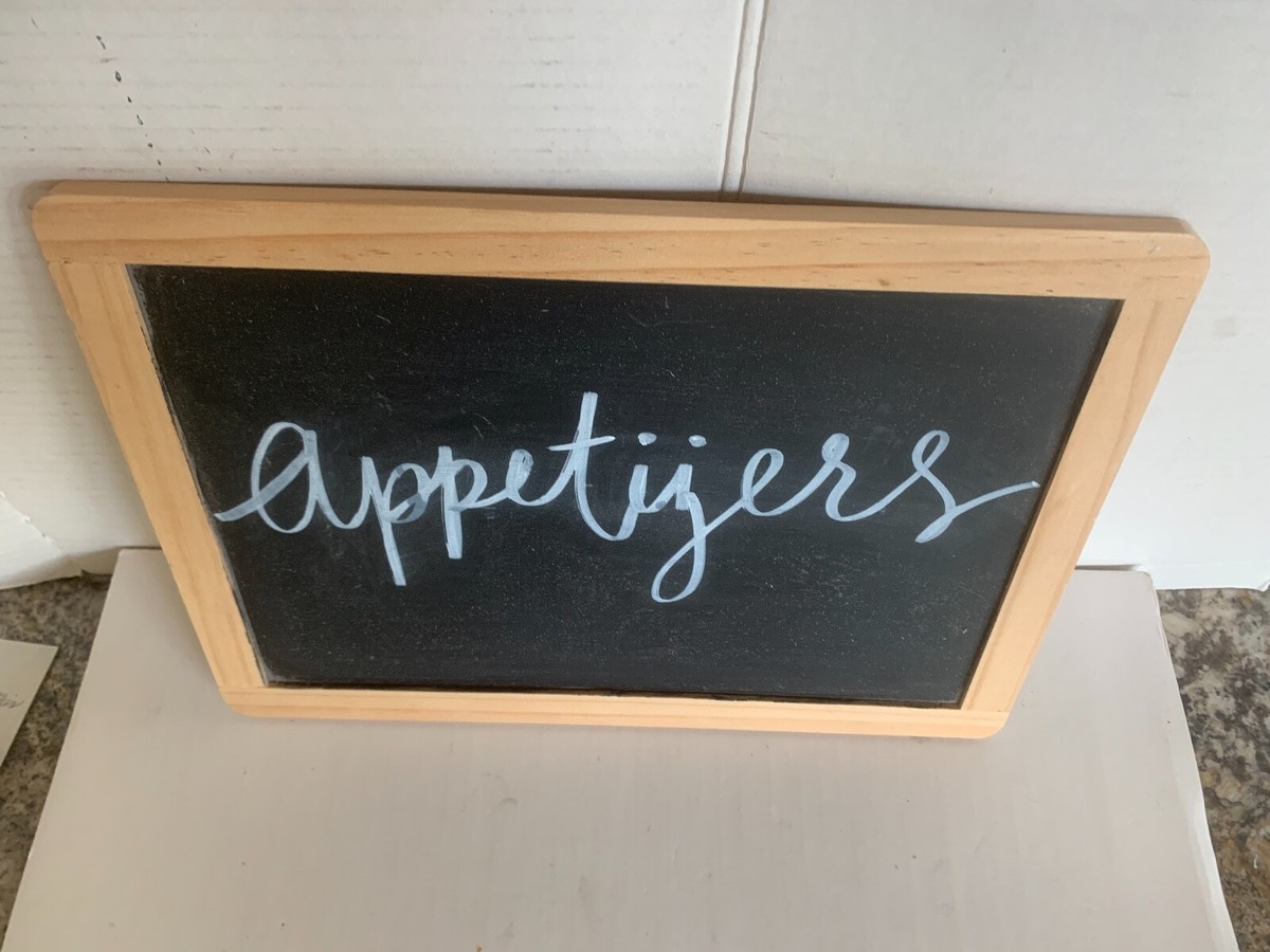 Appetizer Sign