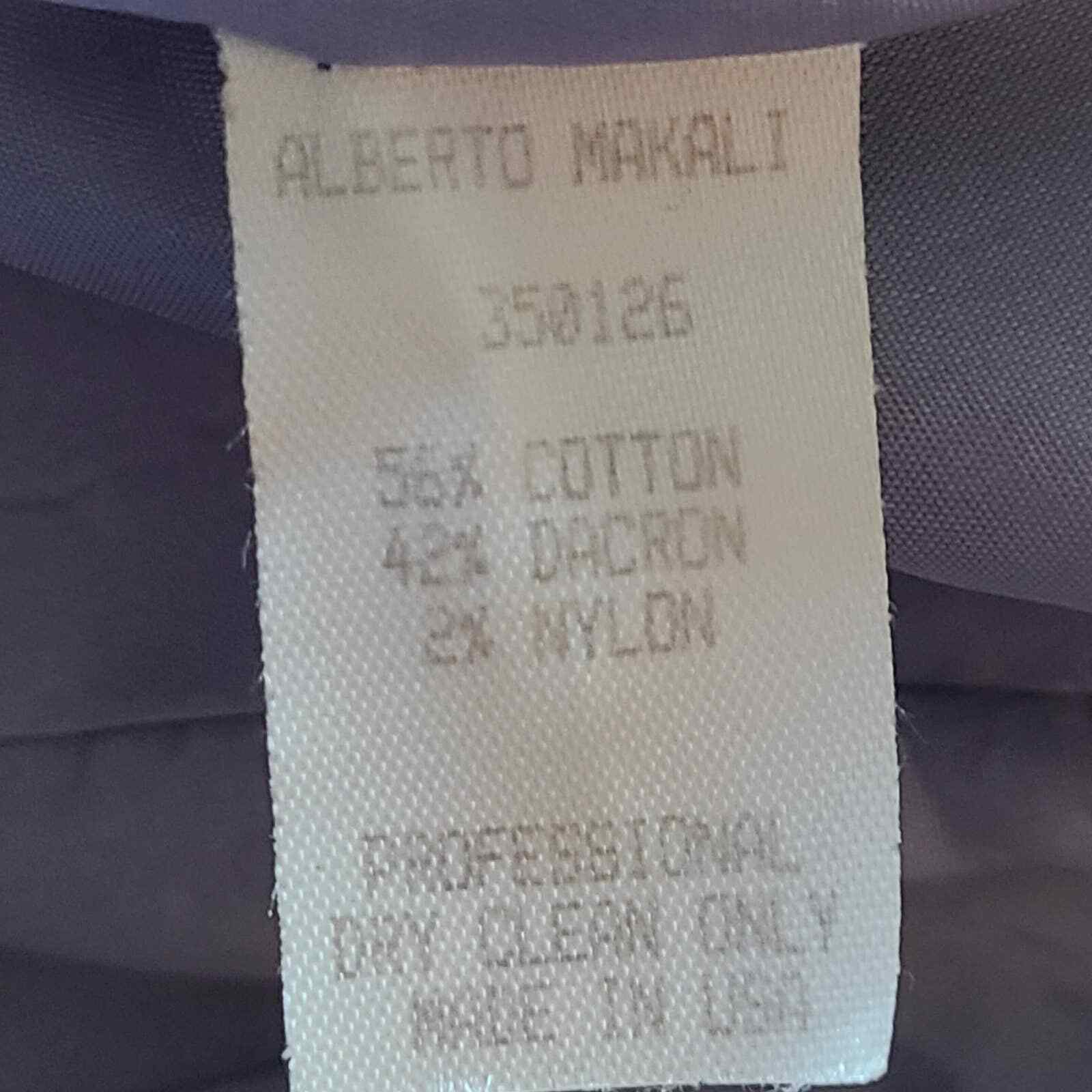 ALBERTO MAKALI Vintage Metallic Shimmer Floral Jacqua… - Gem