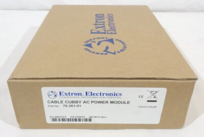 Extron Electronics 70-261-01 Cable Cubby AC Power Module | eBay
