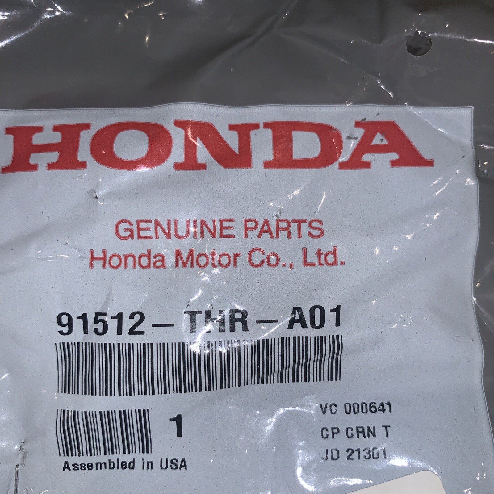 Genuine Honda Clip Rear Windshield Molding 91512-THR-A01 | eBay