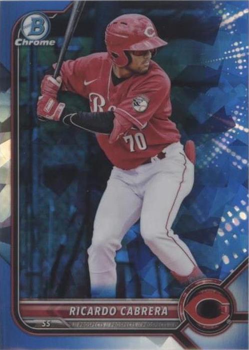 2022 Bowman Chrome Draft Sapphire Edition - Ricardo Cabrera #BDC-139 (RC) for sale online | eBay