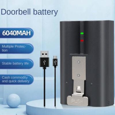 Ring Rechargeable Battery Pack Compatible Ring Doorbell 2 3+ 4 Quick ...