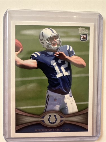 2012 Topps Andrew Luck RC No. 140 Indianapolis Colts | eBay