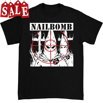 Retro Nailbomb Band Short Sleeve Unisex All Size F072 | eBay