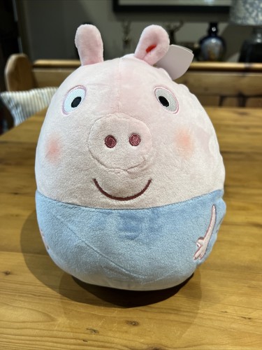 Ty Peppa Pig Squish-A-Boo George Pig 9” Soft Toy ️ | eBay UK