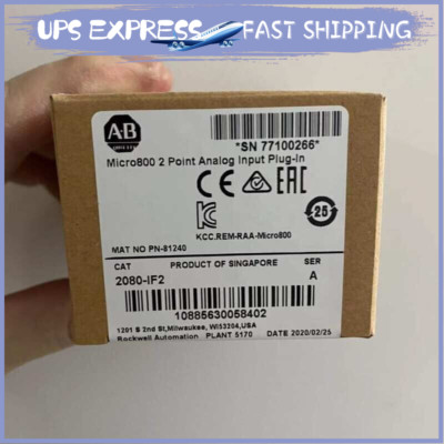 2080-IF2 AB 2080IF2 Micro800 2-point Analog Input Plugin IF2 CGDM | eBay