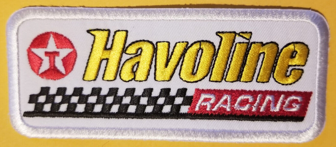 TEXACO HAVOLINE RACING Embroidered Patch worldwide shipping approx 1 ...
