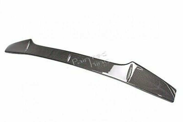 15-21 Carbon Fit For SUBARU WRX STI 4th 4DR Gurney Flap STI Trunk Fin ...