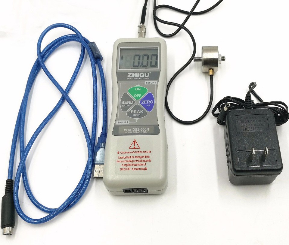 DS2-500N LCD Digital Force Gauge Push Pull Tester Meter Dynamometer | eBay