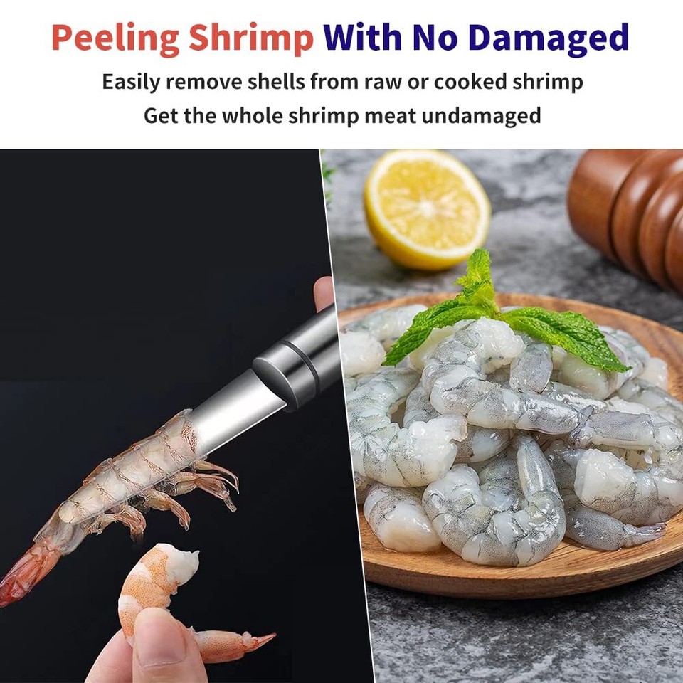 2Pack Multifunctional Shrimp Line Fish Maw Shrimp Deveiner Tool | eBay
