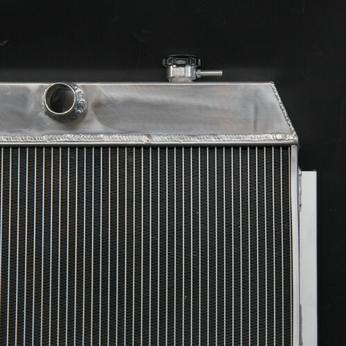 Aluminum Radiator Fit Chevrolet Bel Air Corvette One-Fifty 55-57 V8 ...