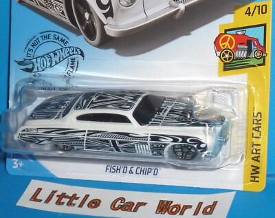 2020 HOT WHEELS Fish'D & Chip'D Lowrider #113/250 HW Art Cars #4/10 | eBay