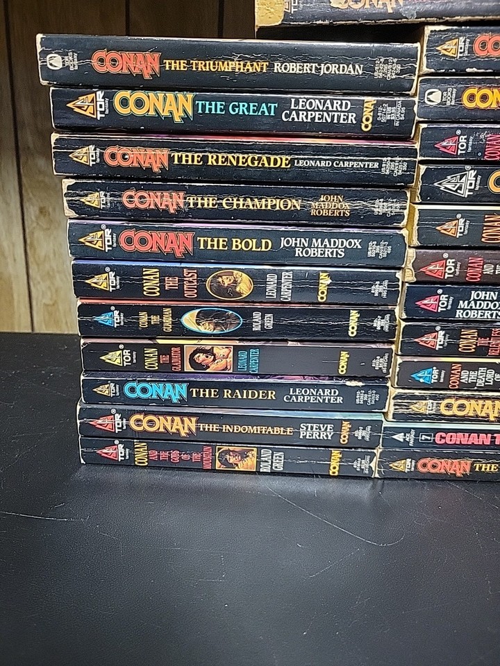 CONAN 1967 To 1996 Paperback Books Lot Of 24 37145003955| eBay