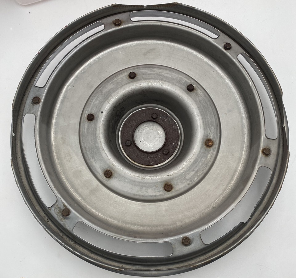 1963 Chevy Corvette Hubcaps Set of 4 Stainless Steel Body Originals ...