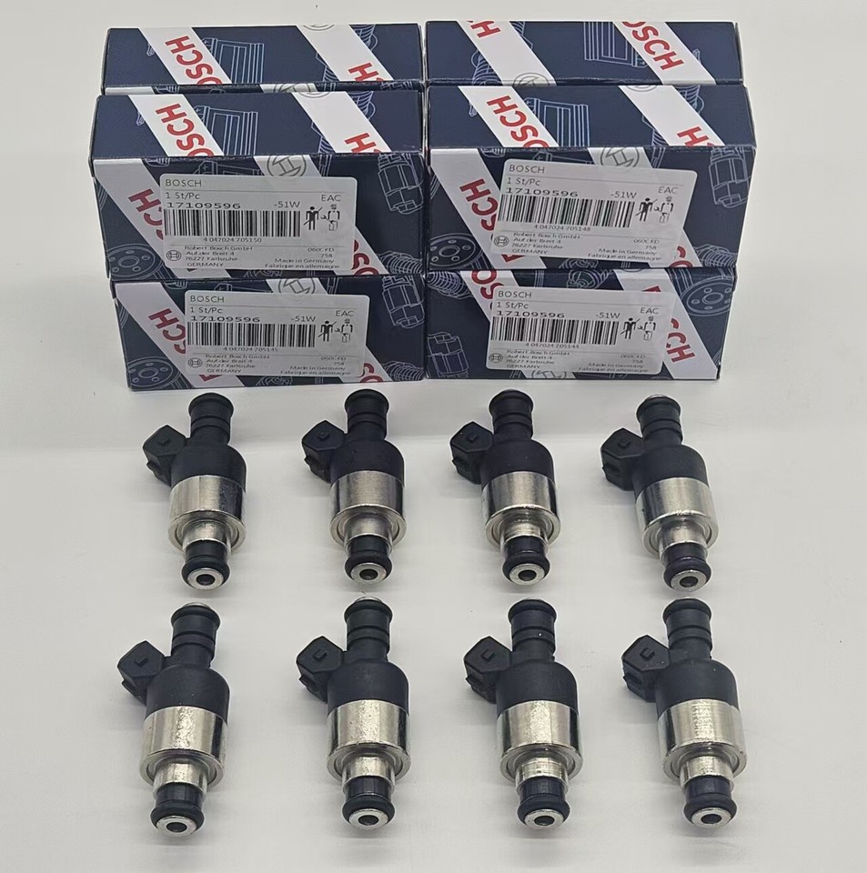Brand New 8Pcs FUEL INJECTORS 17109596 Fit For 96-00 CHEVROLET GMC 7.4L ...