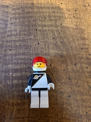 Lego Classic Black White Spaceman Gold Moon Torso Rare Minifigure w ...