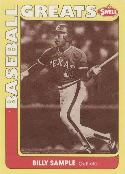 1991 Swell Baseball Greats - Billy Sample #79 for sale online | eBay