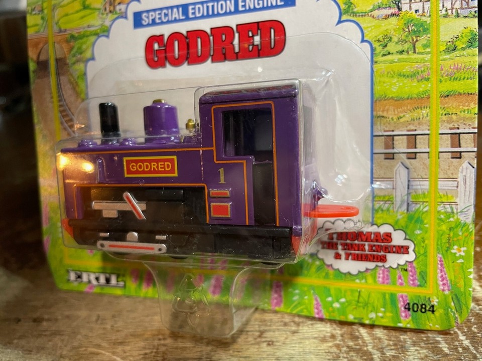 Thomas and Friends Godred Shining Time Station Train ERTL 1995 Diecast ...