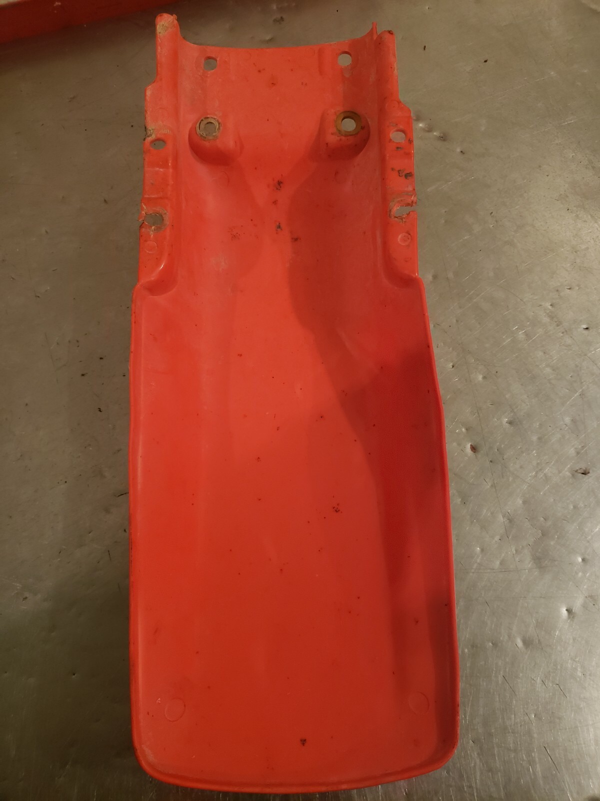 B2 1989 1990 HONDA XR80 XR100 XR 80 100 REAR FENDER MUD GUARD OEM XR80R ...