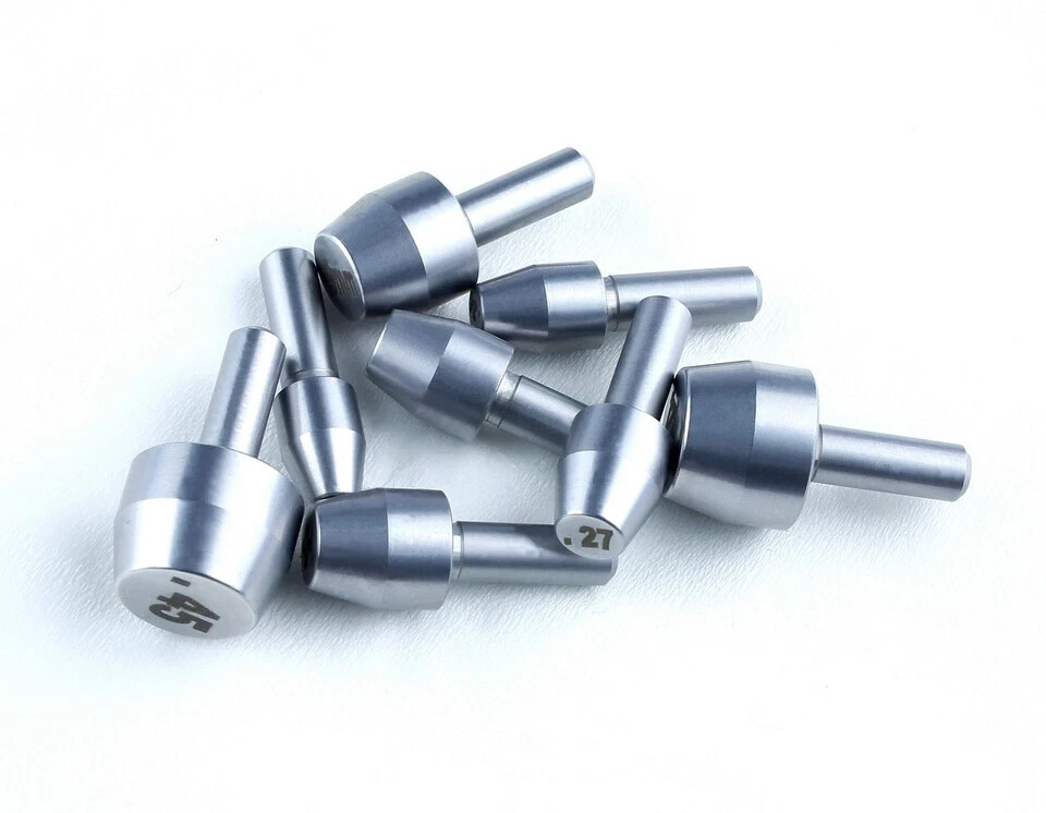 McJ Tools Reloading Case Trimmer Pilot Set of 8 Most Popular Sizes:.22 ...