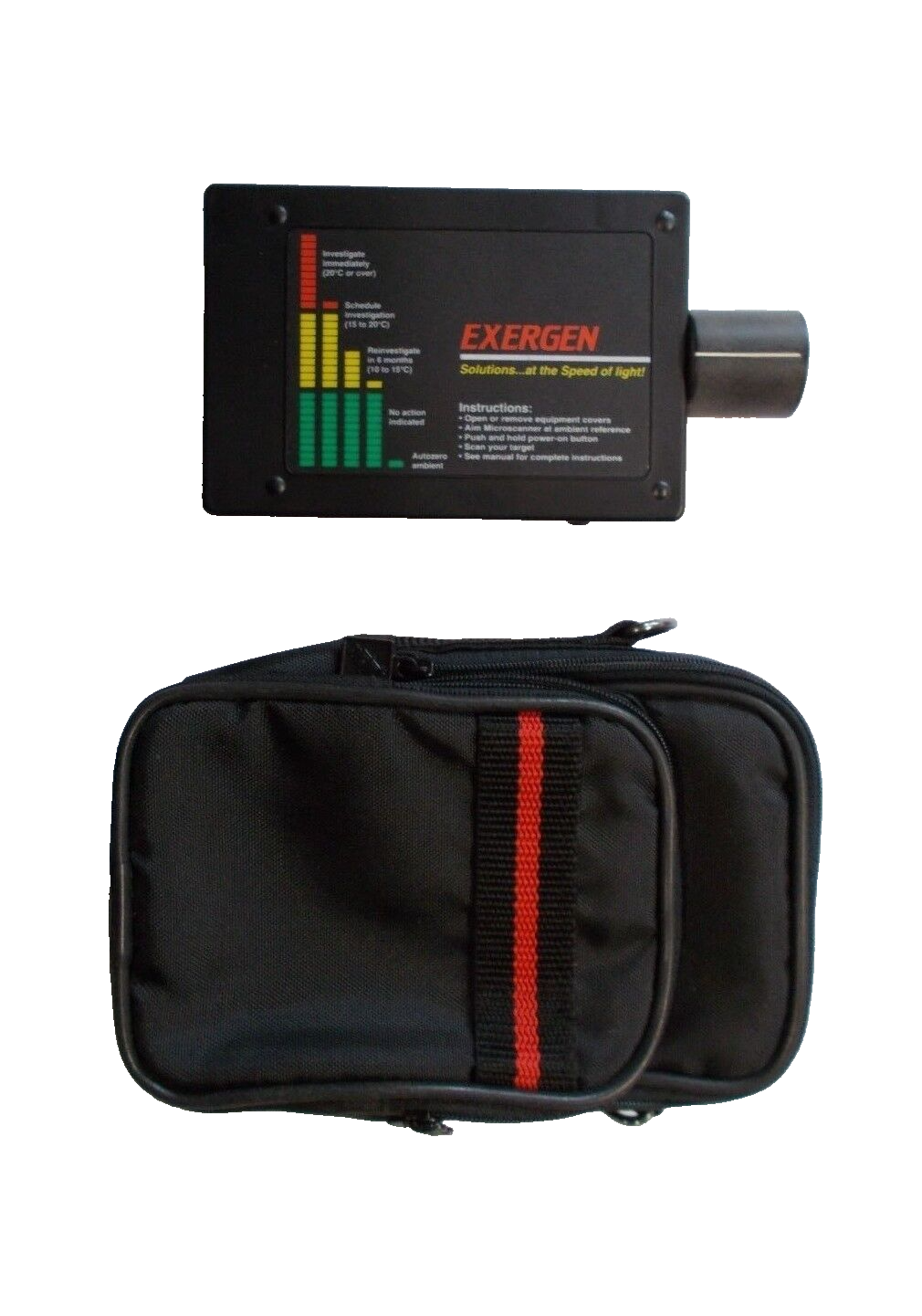 Exergen Microscanner E Autozero Infrared Scanner with case (600336) | eBay