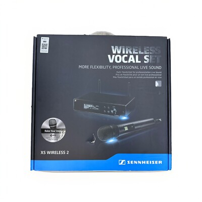 Sennheiser XSW 2-835 Wireless Handheld Microphone System - A Range ...