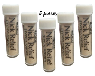Infalab Magic Touch Nick Relief Styptic Powder 2.5g 5pc Combo | eBay