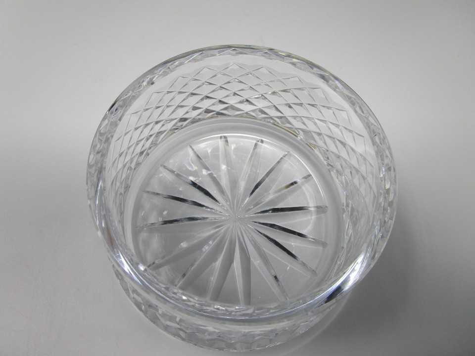 Waterford Crystal Alana Pattern Open Sugar Bowl Candy Snack Bowl ...
