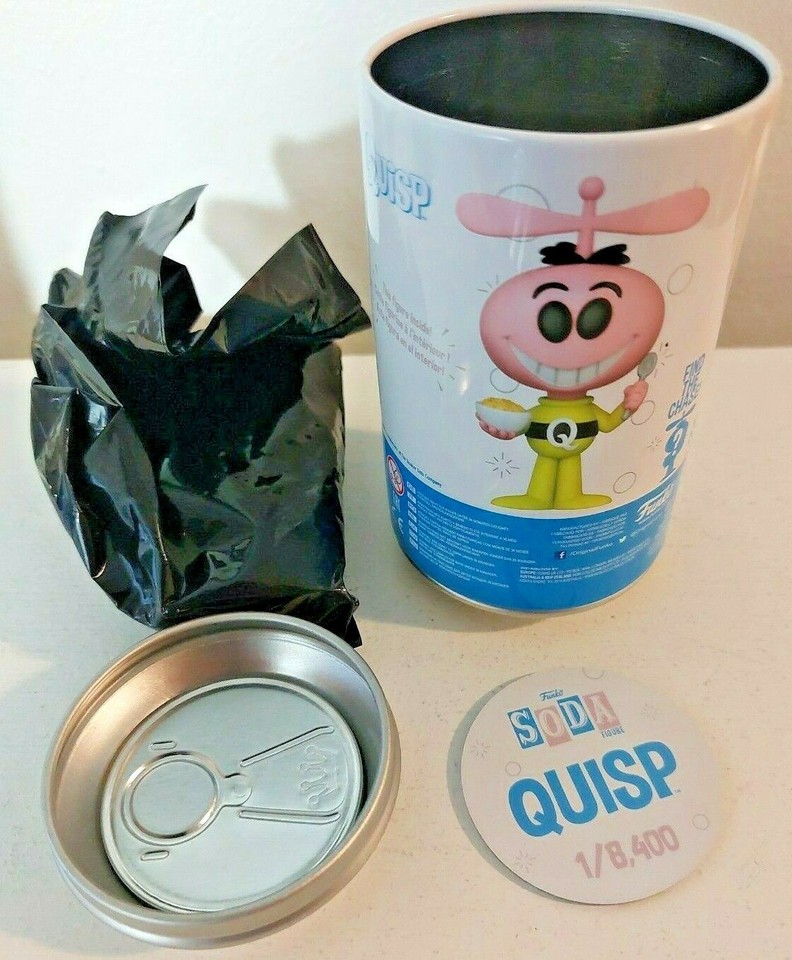 Quisp Quaker Oats Cereal Jay Ward Funko Soda Figure Common New In Bag ...